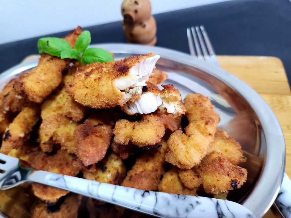 Nuggets de pui - Farfuria cu Gust - Retete culinare din intreaga lume