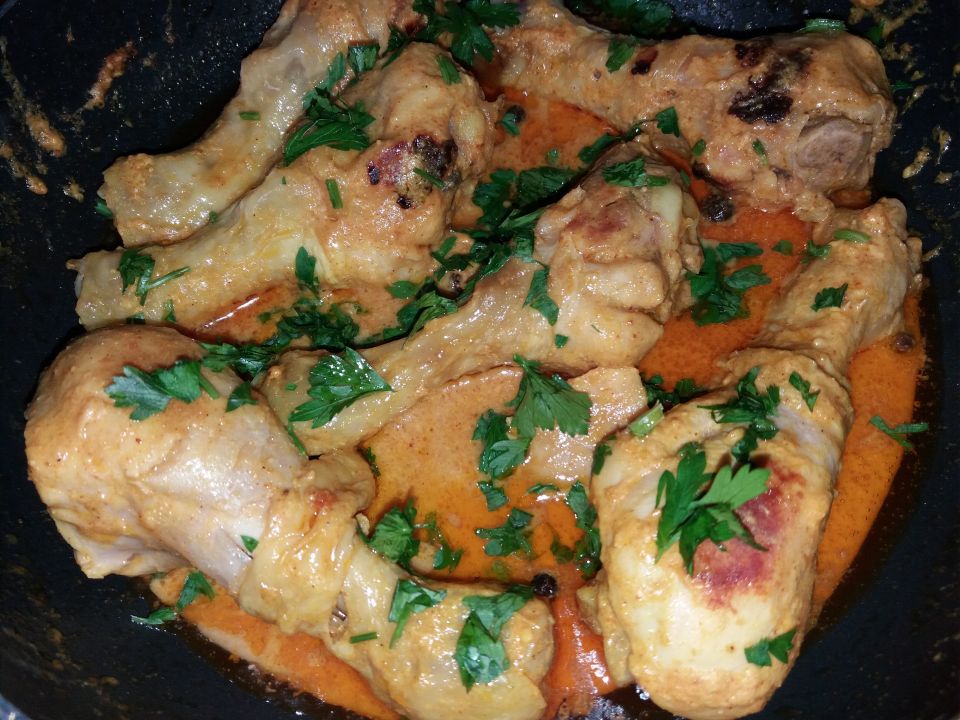 Pui marinat cu iaurt si ienibahar - Farfuria cu Gust - Retete culinare ...