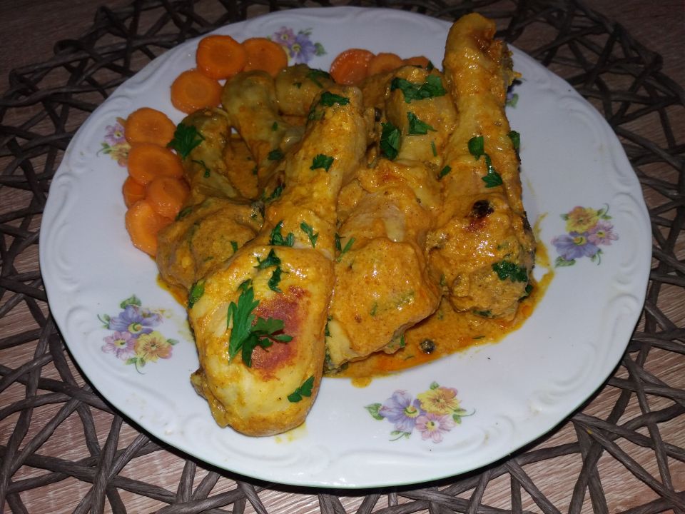 Pui marinat cu iaurt si ienibahar - Farfuria cu Gust - Retete culinare ...