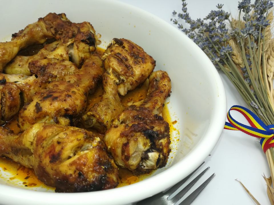 Pui marinat in stil grecesc - Farfuria cu Gust - Retete culinare din ...