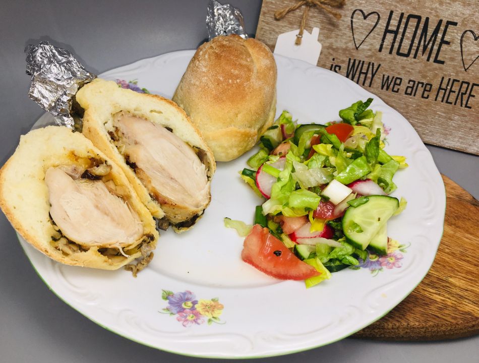 Copanele de pui in paine cu ciuperci - Farfuria cu Gust - Retete ...