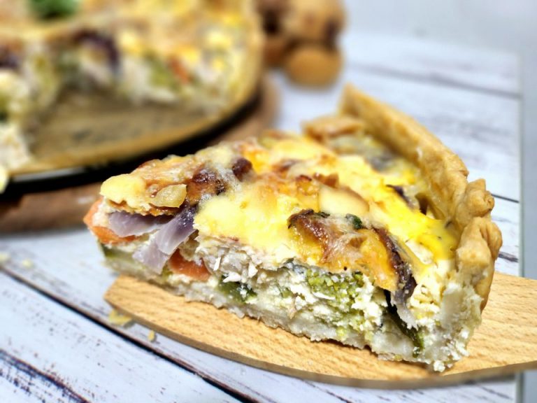 Quiche Lorraine cu piept de pui - Farfuria cu Gust - Retete culinare ...