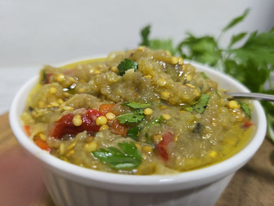 Patlican salatasi - salata de vinete turceasca - Farfuria cu Gust ...